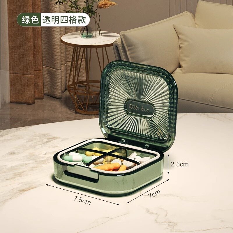 Выбранная коробка Younai, портативная коробка для хранения еды, герметичная коробка для трехразового питания, портативная коробка для небольших порций