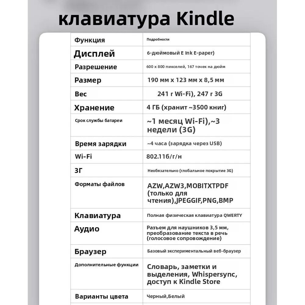 6" Электронная книга — фото 1