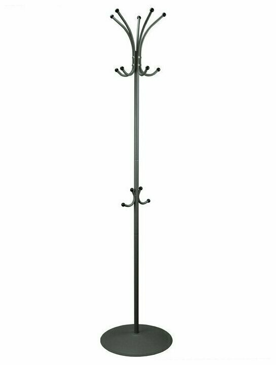 Вешалка напольная Мебелик Пико 4 Серый бетон 3422973305