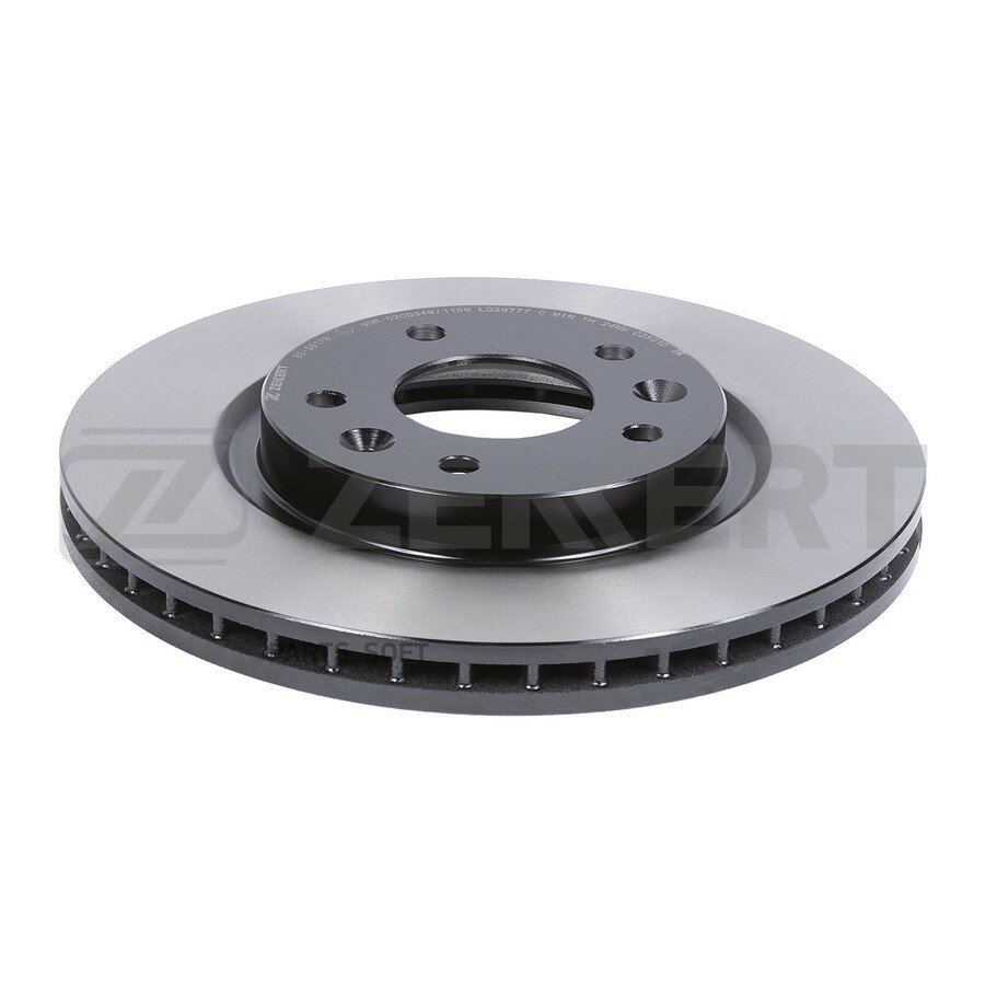 ZEKKERT BS-5917B Диск тормозной передний Nissan Qashqai (J11) 13- X-Trail (T32) 13- Leaf (ZE0) 10- (с покрытием) ()