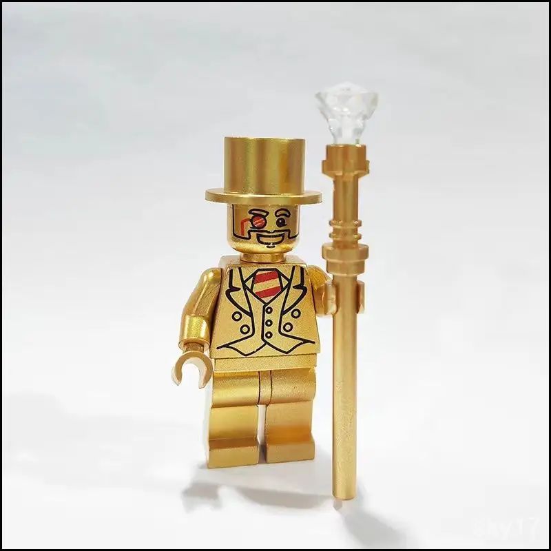 Набор минифигурки Mr Gold совместимы с конструкторами