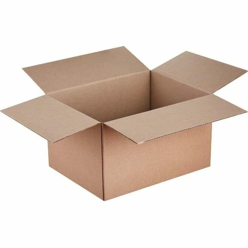 Гофрокороб ООО масса-картон 33 Т23В бурый, 300x200x160 мм, 10 шт. 30020016010