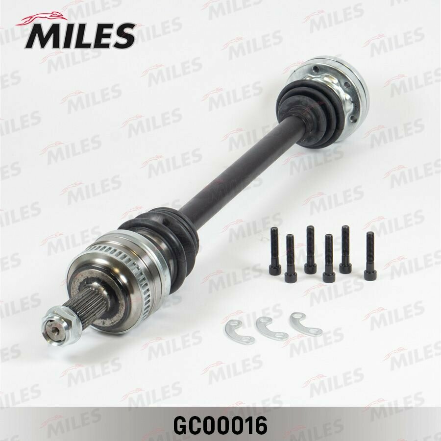 MILES Привод в сборе левый/правый BMW E36/E46 1.6-2.0 (ABS) (GKN 300645) GC00016
