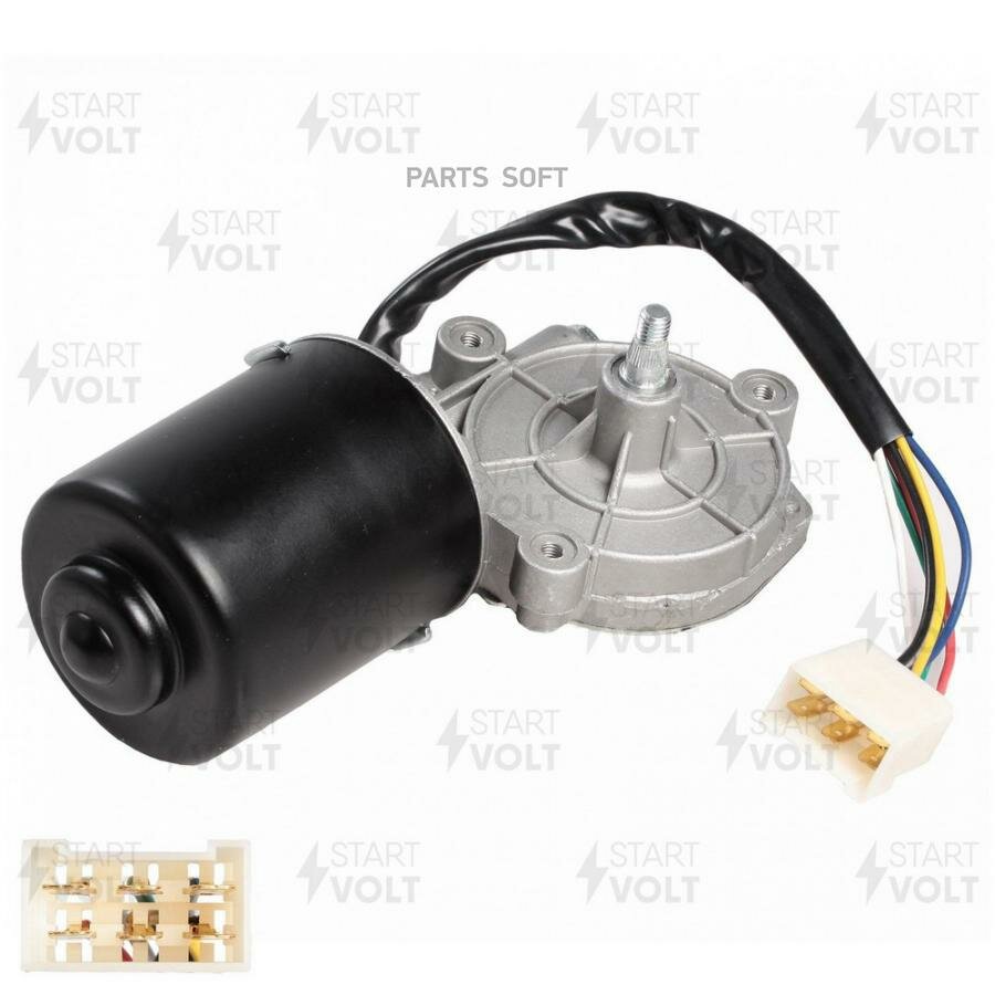 STARTVOLT VWF 0115 Моторедуктор стеклоочистителя СтартВольт ВАЗ 2108-21099