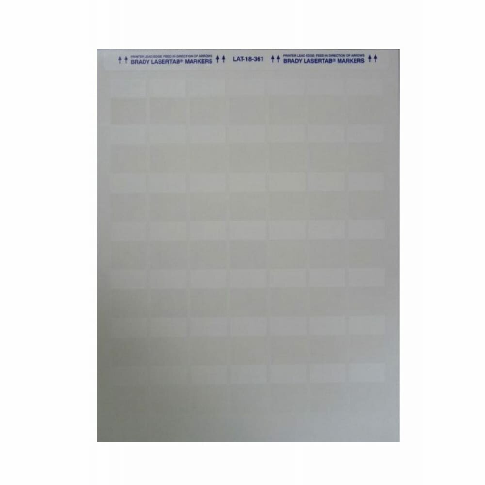 Этикетки BRADY LAT-18-361-1