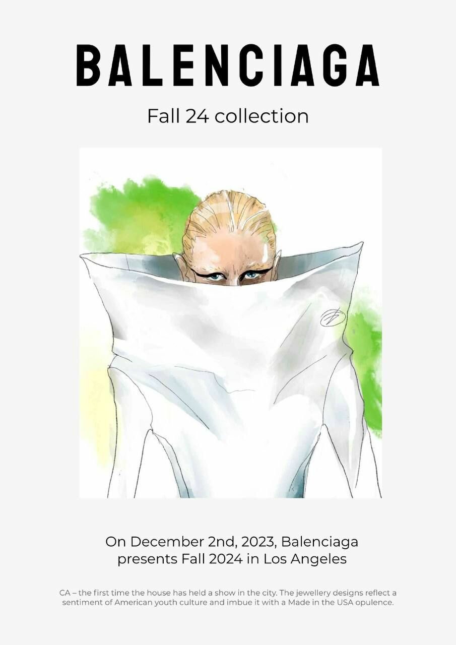 Постер, плакат на стену Balenciaga