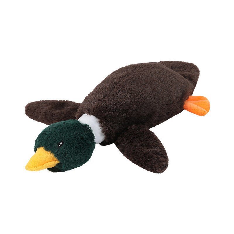 Трансграничные игрушки для собак, устойчивые к укусам звуковые игрушки, дикий гусь, утка, самоснимающие Душные Плюшевые