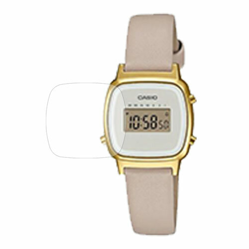 Скрин Мобайл защитный экран для часов Casio LA670WEFL-9EF из гидрогелевая плёнка прозрачная