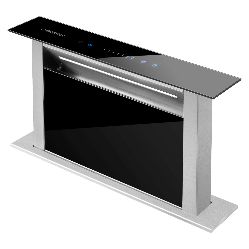 Кухонная вытяжка встраиваемая в столешницу  MAUNFELD Prestige 60 чёрный