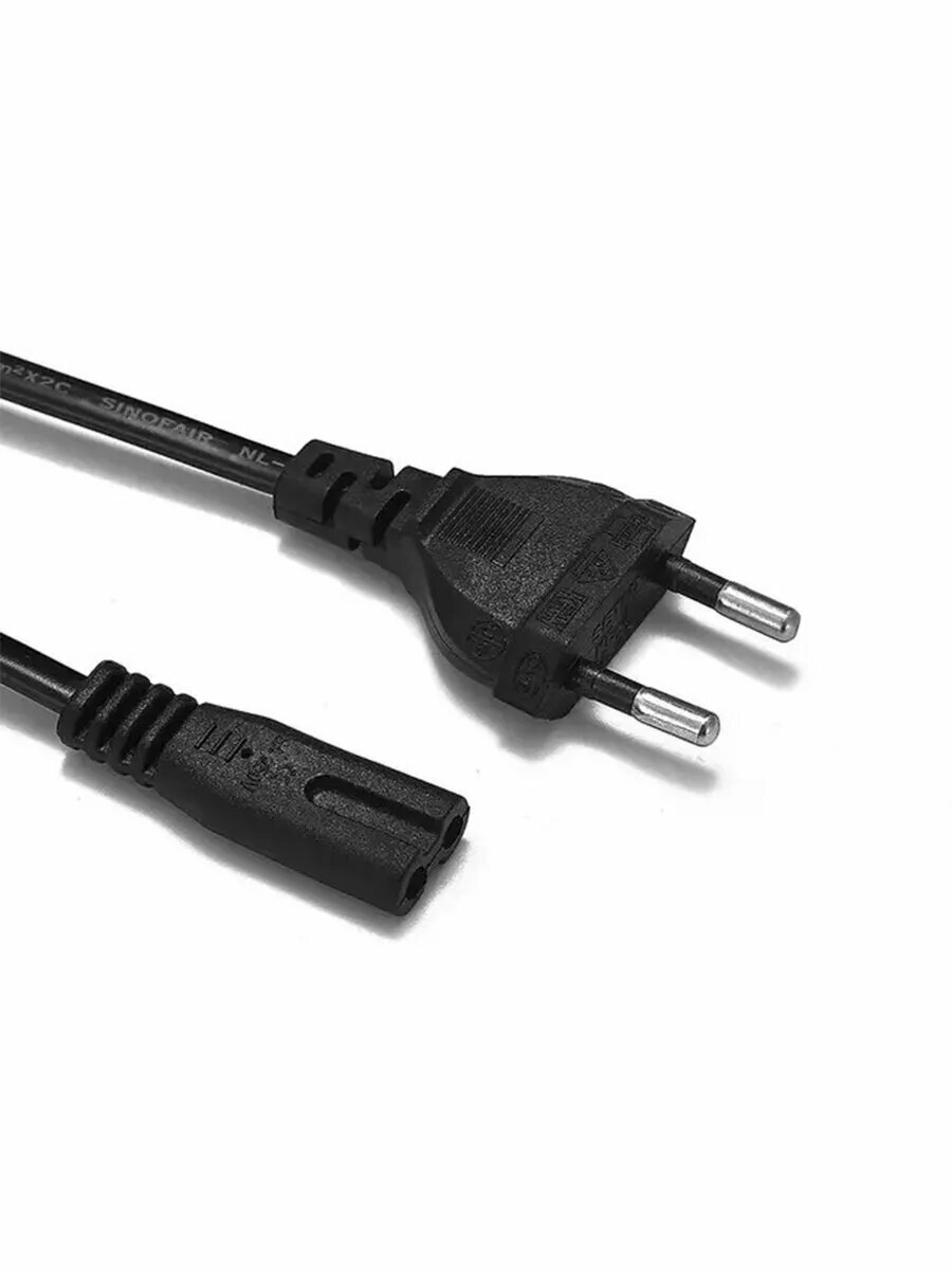 Кабель питания для PS1, PS2, PS3, PS4 Slim, PS5 - 1 метр