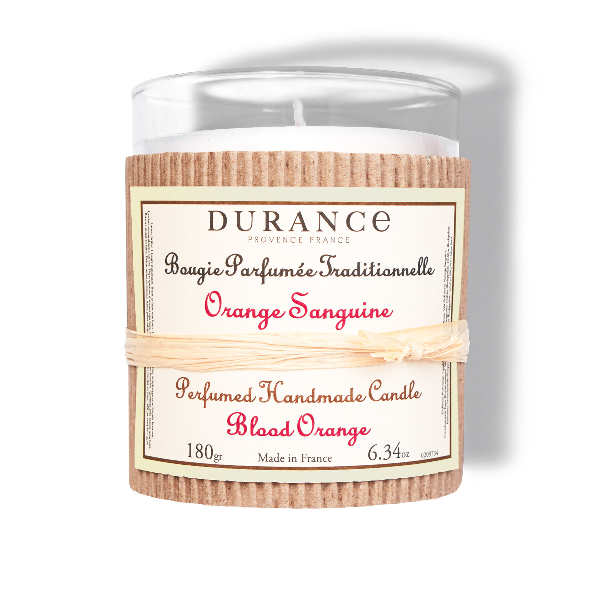 Durance / Ароматическая свеча 180гр Красный апельсин / Blood Orange