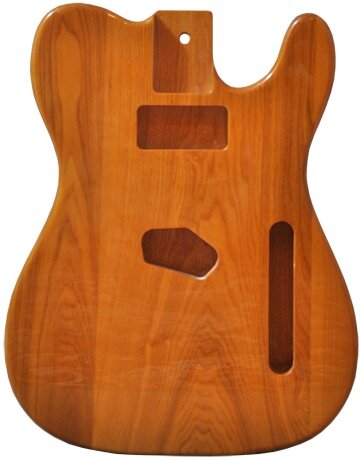 Корпус электрогитары, ясень, коричневый, Sunsmile STL-100BOA-BTS
