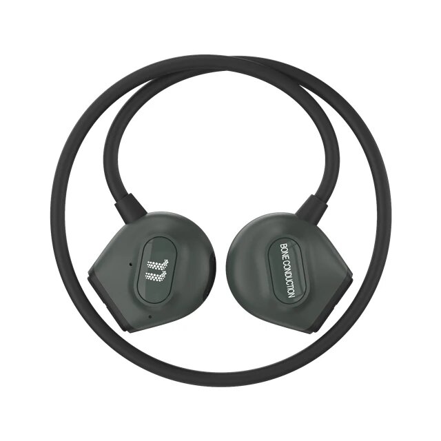 Спортивные наушники ULL с костной проводимостью, Bluetooth-наушники, не вкладыши 5,3, водонепроницаемая гарнитура с микрофоном и ушным крючком, Hi-Fi стерео