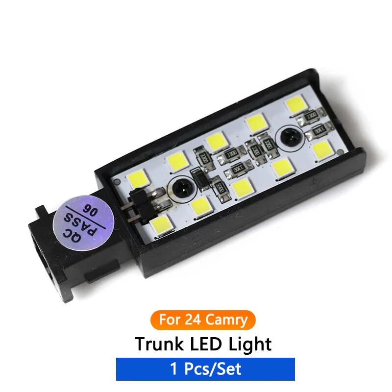 QHCP Лампа багажника автомобиля Лампа багажника Светодиодные фонари для багажа Светодиодные лампы высокой яркости подходят для Toyota Camry 2025 Аксессуары для интерьера