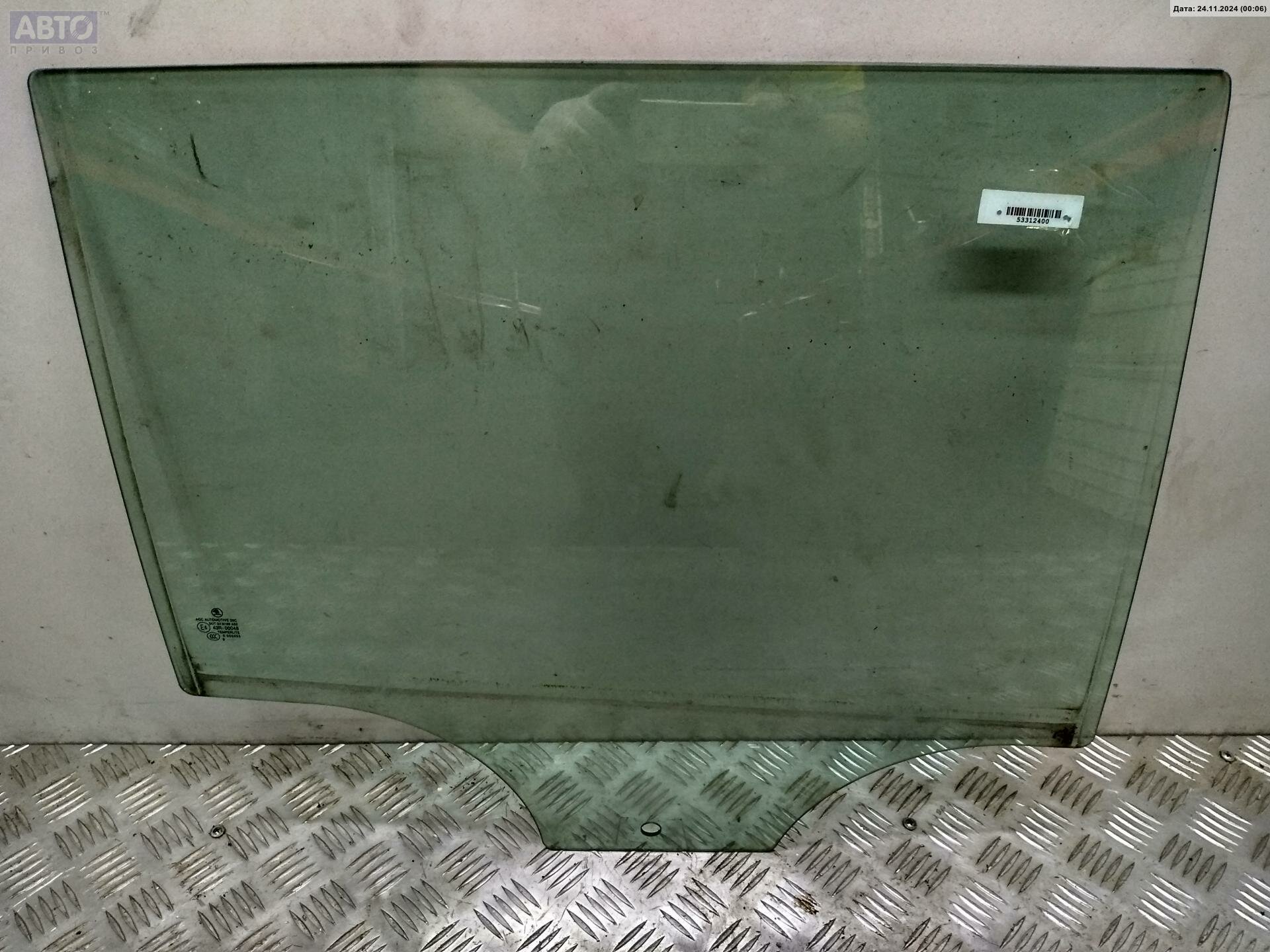 Стекло двери задней правой Skoda Fabia mk2 (5J) 2007-2014
