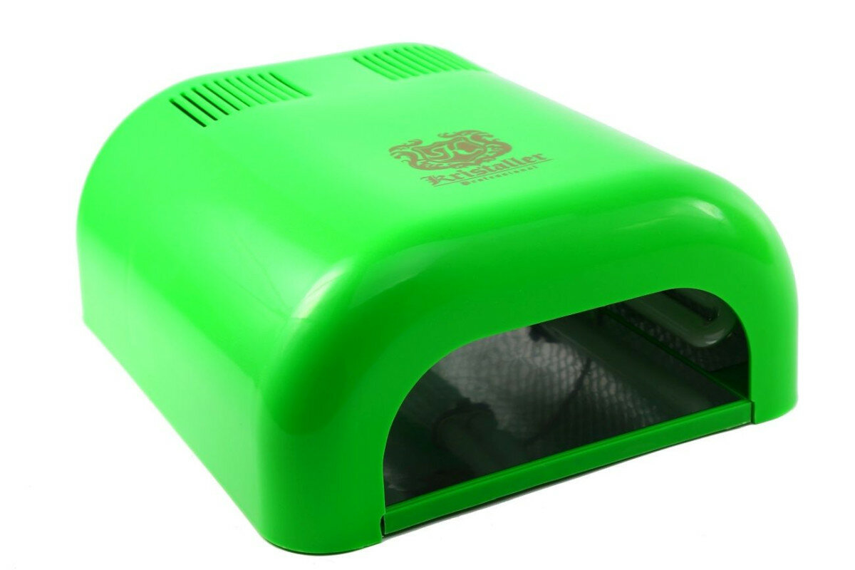 Kristaller Лампа для маникюра UV, 36 Вт, салатовый