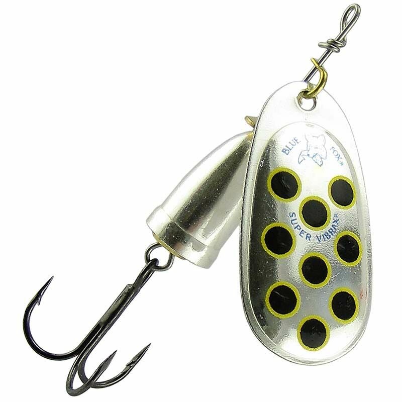 Блесна Vibrax Hot Pepper 4 (Blue Fox), вращ, масса 10гр - SYB