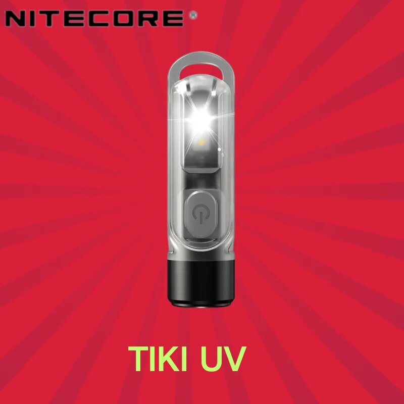 NITECORE TIKI ультрафиолетовый фонарик Add USB Cable