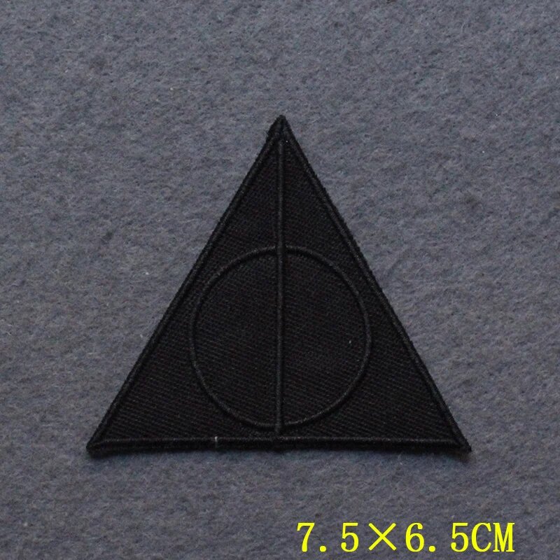 Викинги вышитый патч Nicediy Черный, PE4165CT