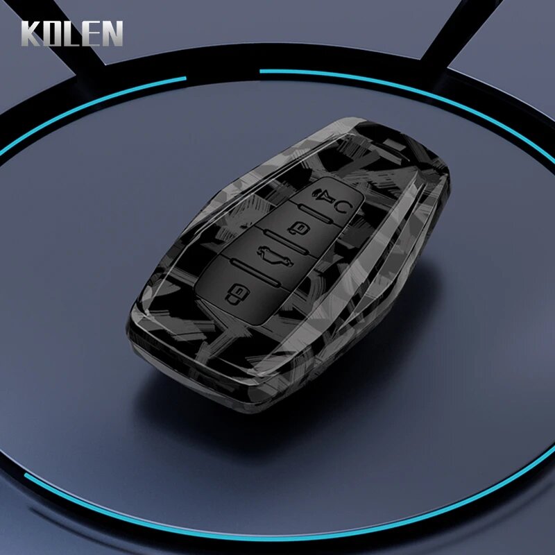 Чехол на ключ Geely Coolray X6, F-Carbon