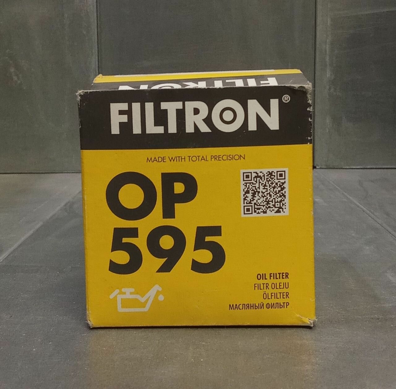OP595 Фильтр масляный FILTRON для BOBCAT, CATERPILLAR, MAZDA
