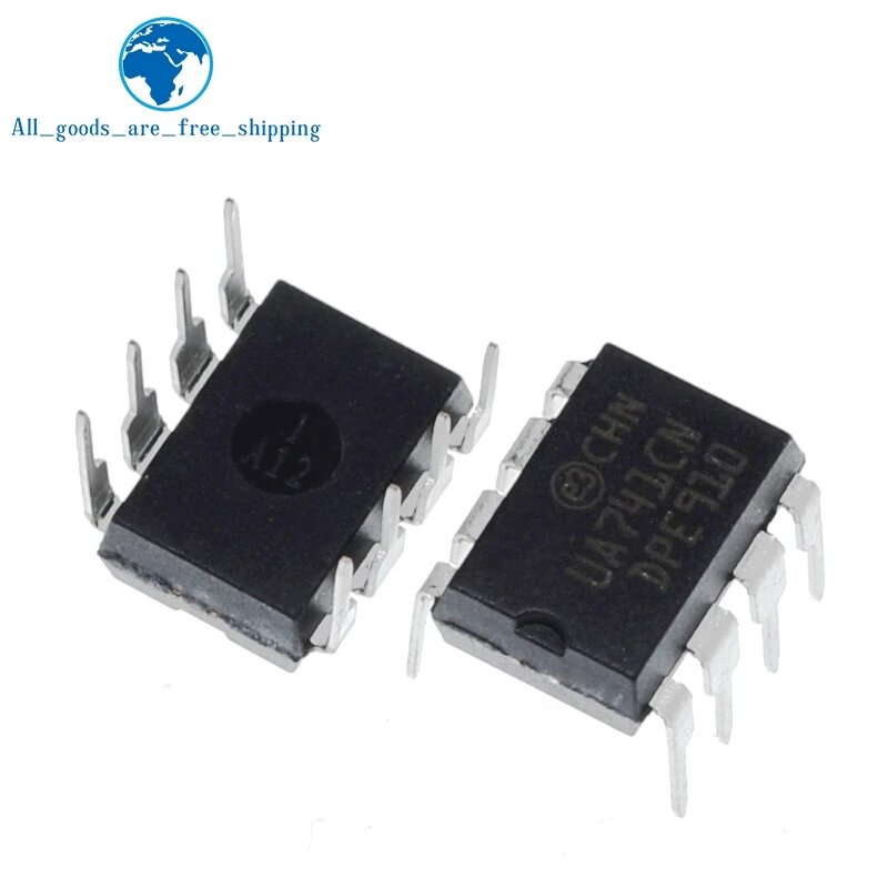 Регулятор напряжения UA741 CN, 10шт