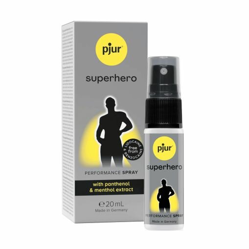 Спрей pjur Superhero Performance, 20 мл, премиум, гипоаллергенный
