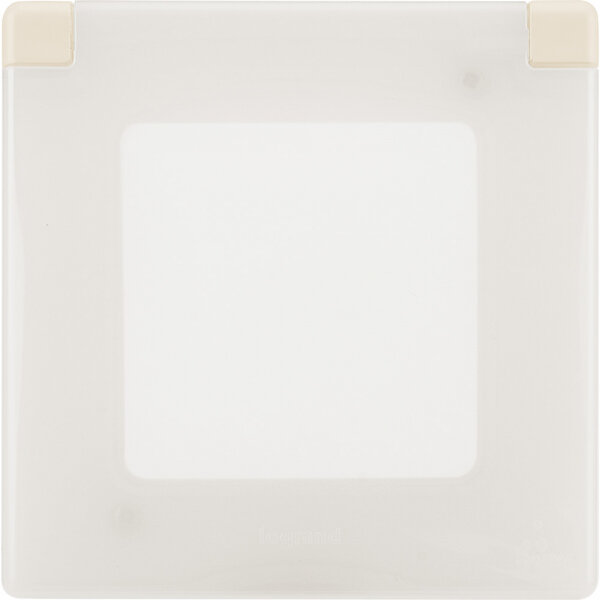 6 шт. Legrand INSPIRIA Слоновая кость Рамка с защитной крышкой IP 44, 673921