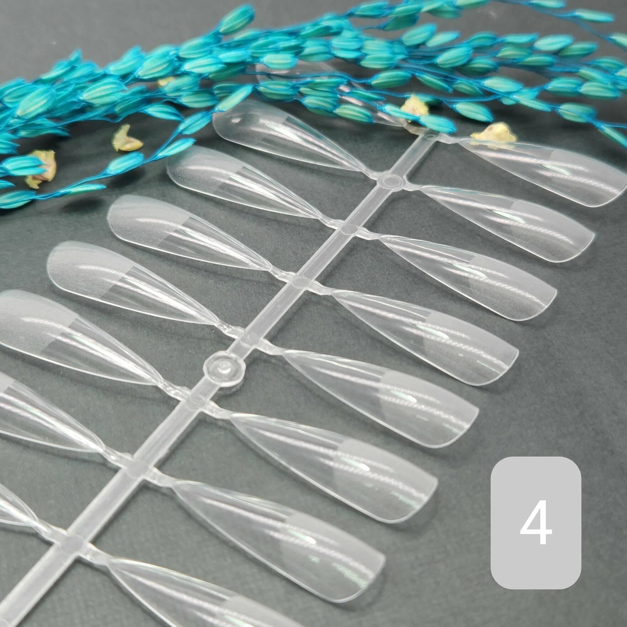 Гелевые типсы "Оригинал" Стилет 120 шт - ZET COLOR