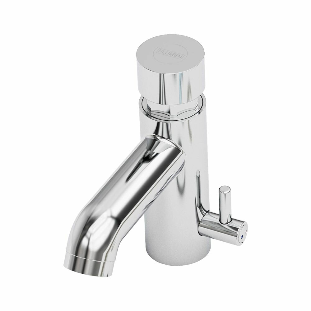 Смеситель для раковиныProfi порционно-нажимной хром