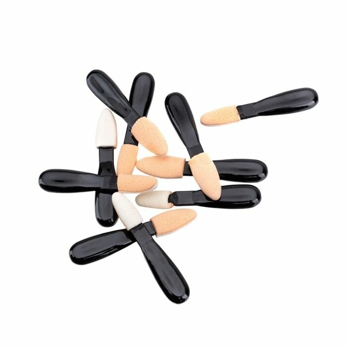 Аппликаторы-спонжи TF Cosmetics Для теней, односторонние, малые, СТТ05, 10 шт