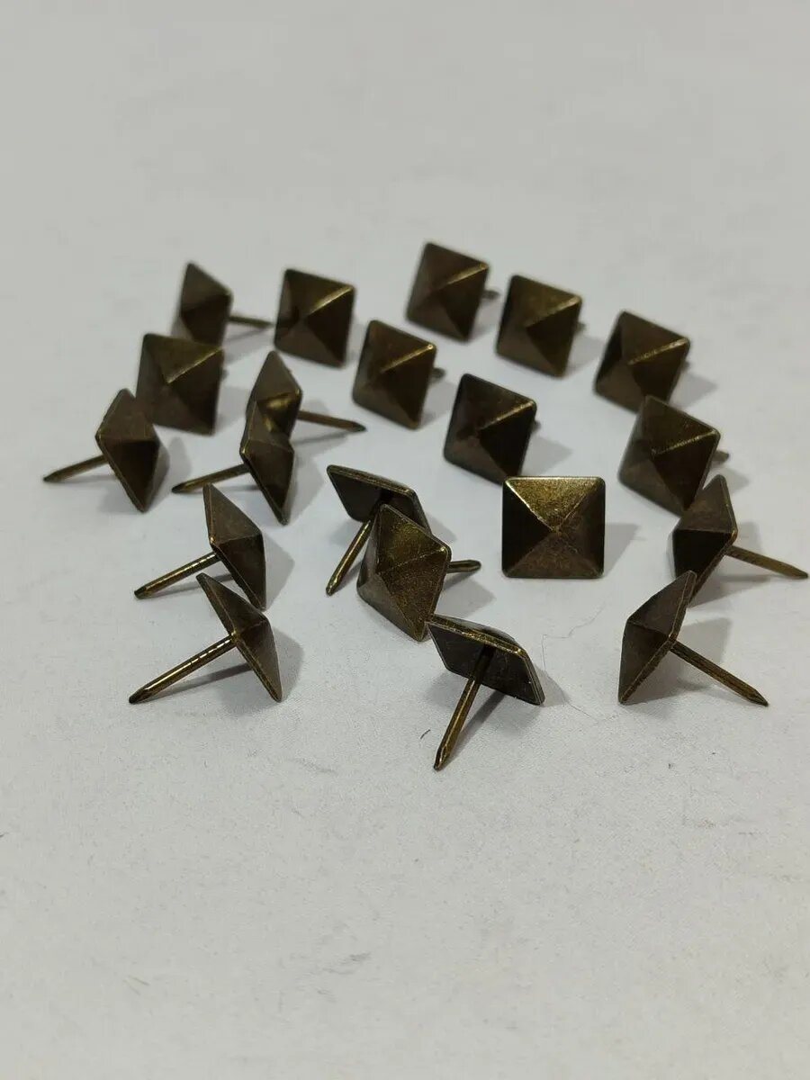 Гвозди обивочные декоративные под старину с большой шляпкой