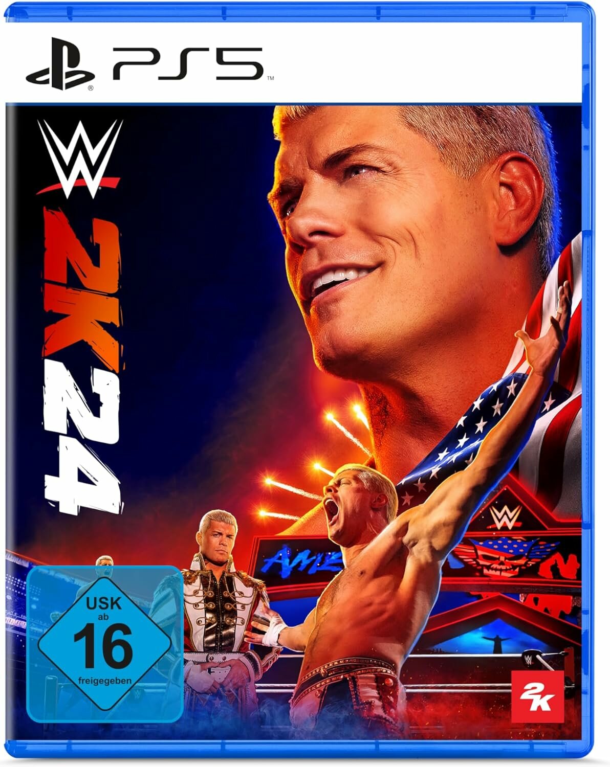 Игра WWE 2K24 (PlayStation 5, Английская версия)