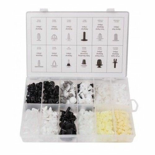 Набор клипс 345пр. (PEUGEOT), пластиковом органайзере FORSAGE F01Z0241