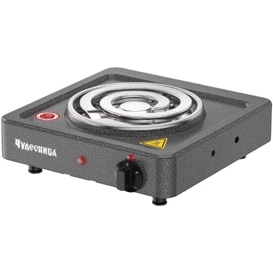 Плитка электрическая Чудесница ЭЛП-811 темно-серый