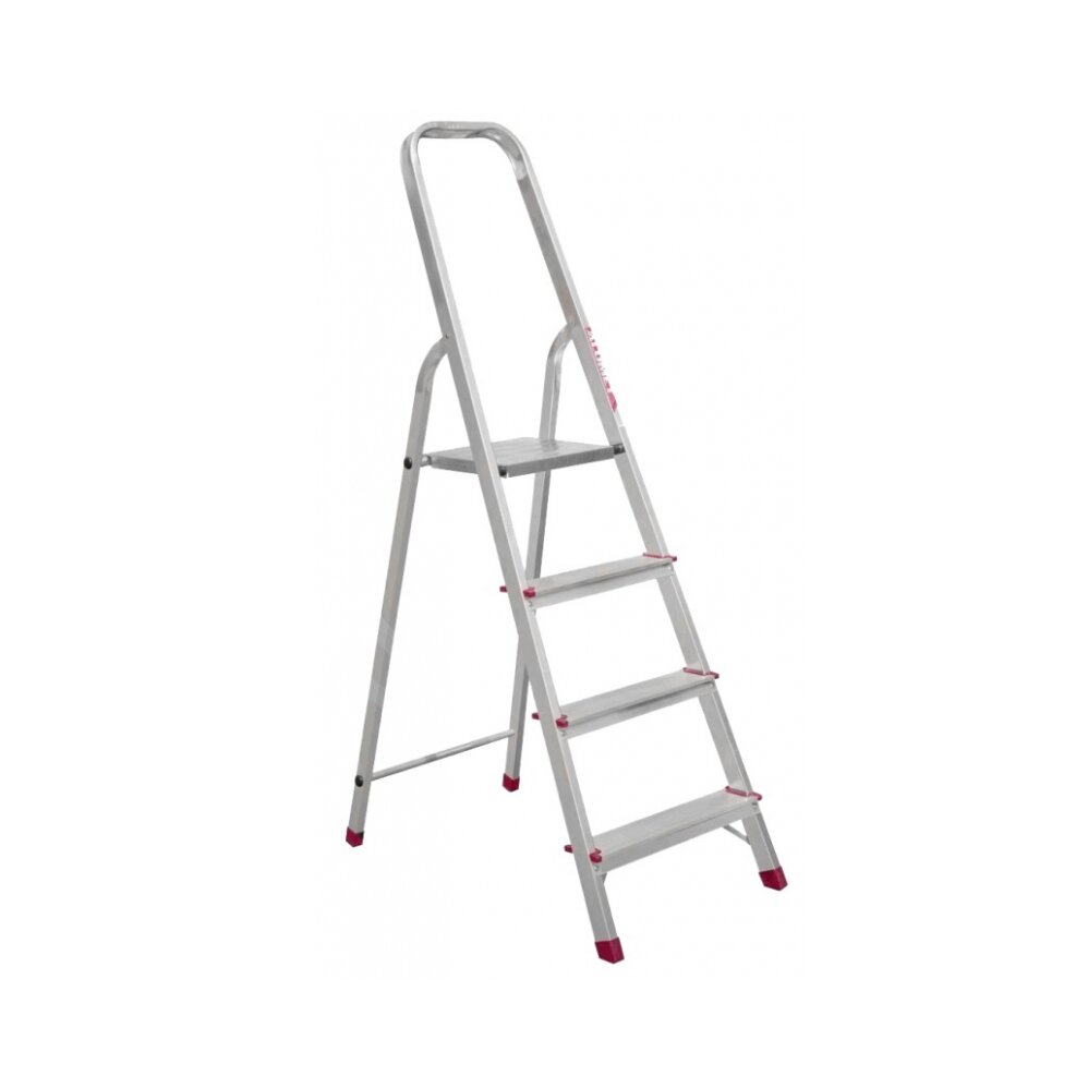 Стремянка стальная с алюминиевыми ступенями MASTERADO 4 ступеней