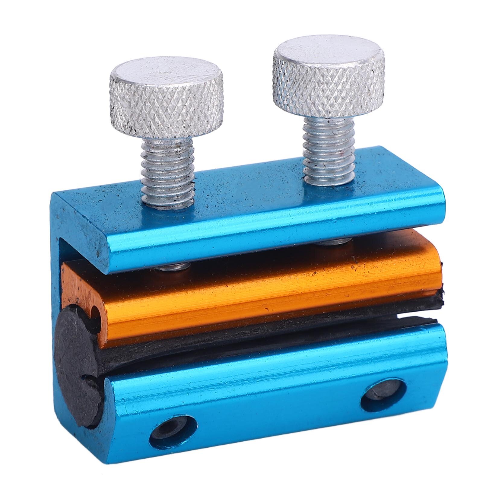 Инструмент для смазки тросов мотоцикла, двойной масленка для тросов, алюминиевый инструмент для смазки тросов сцепления, дроссельной заслонки, для квадроцикла, мотоцикла, скутера, синего цвета