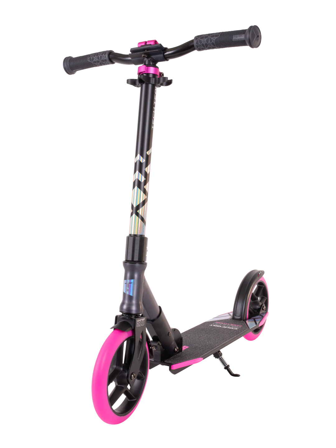 Самокат Tech Team Comfort "210 Evolution", подростковый - 2024 Pink