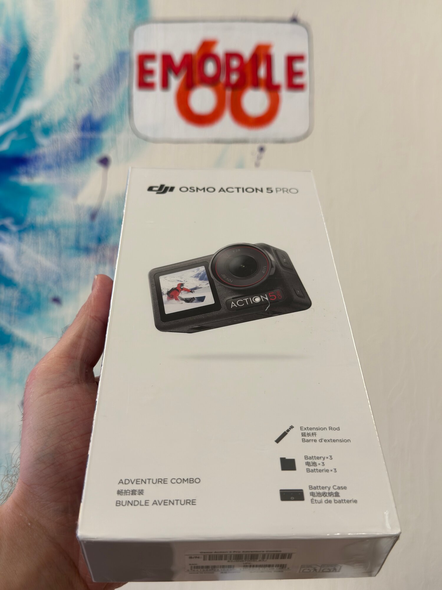 Экшн камера DJI Osmo Action 5 Pro Adventure Combo, 48МП, сенсорный экран, 3840 x 2160, время работы 4 часа