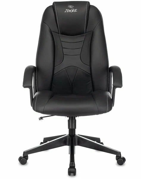 Кресло Бюрократ Zombie 8 Черная экокожа