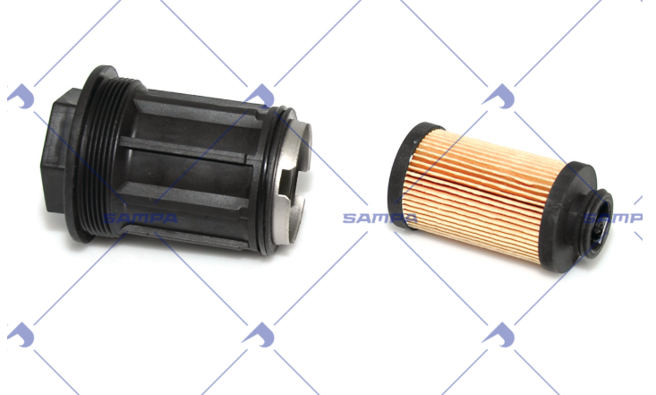 Фильтр жидкости катализатора adblue камаз-5490/mercedes actros, axor (sampa)