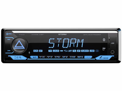 AURA автомагнитола STORM-679DSP процессор 3 RCA, 4х51 Вт.