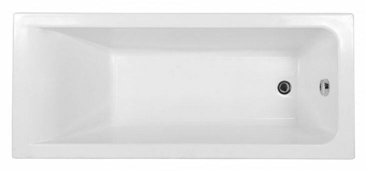 Акриловая ванна Aquanet BRIGHT 165х70 см на каркасе