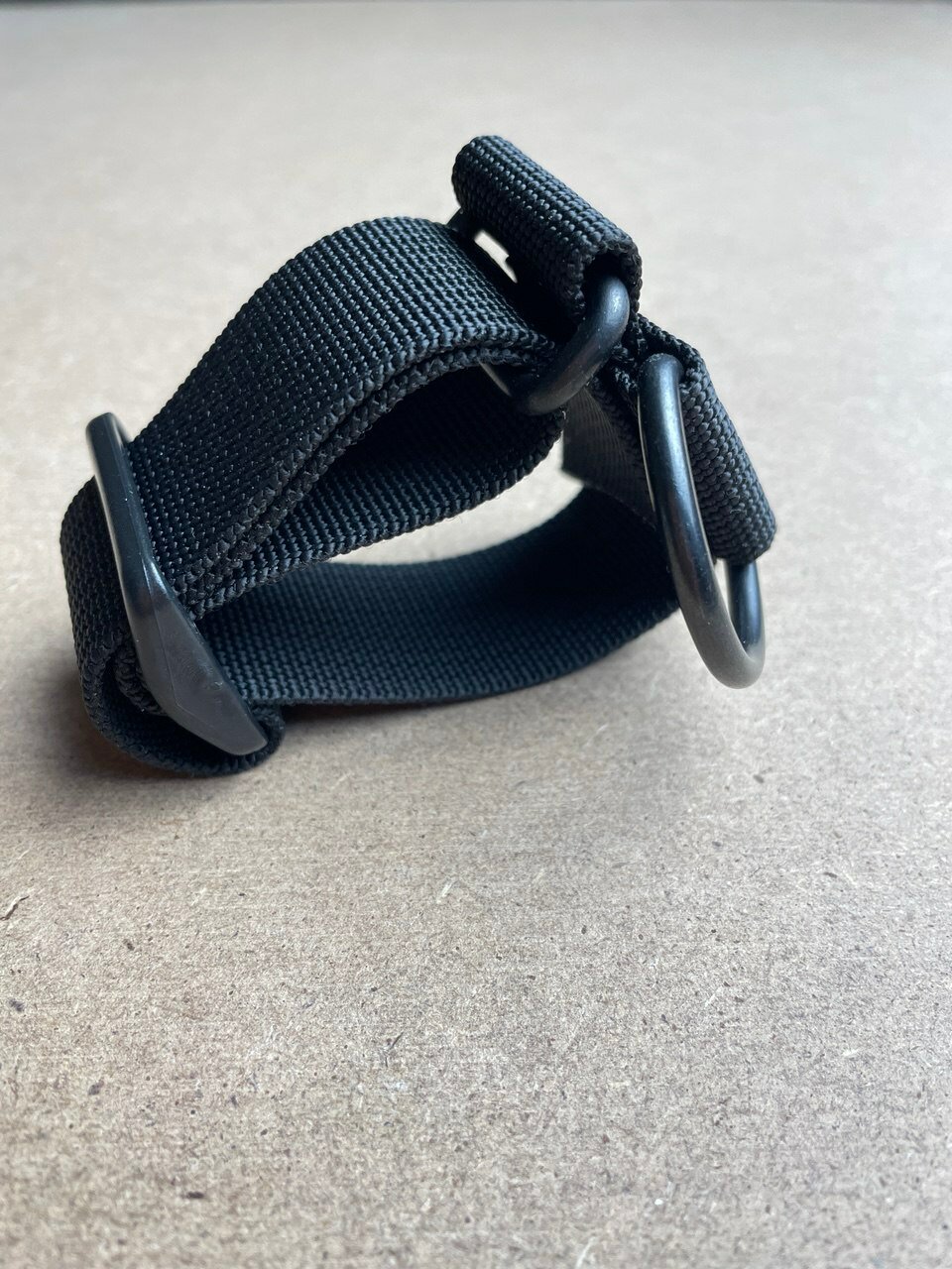 Антабка-обхват для ружья, система долг, черный, полукольцо