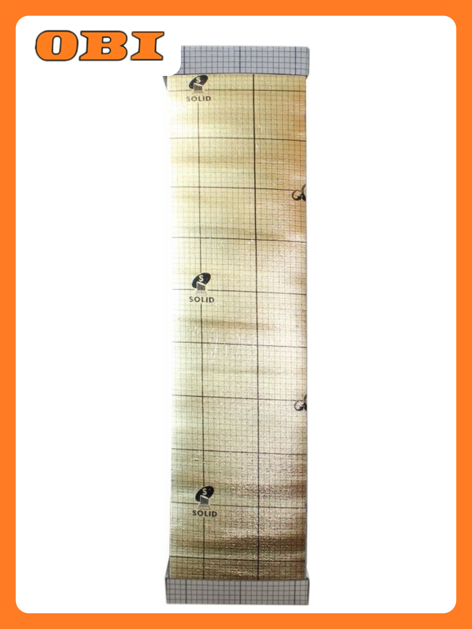 Подложка под напольные покрытия Солид Antislip-G 1,5 мм гармошка 10 кв. м