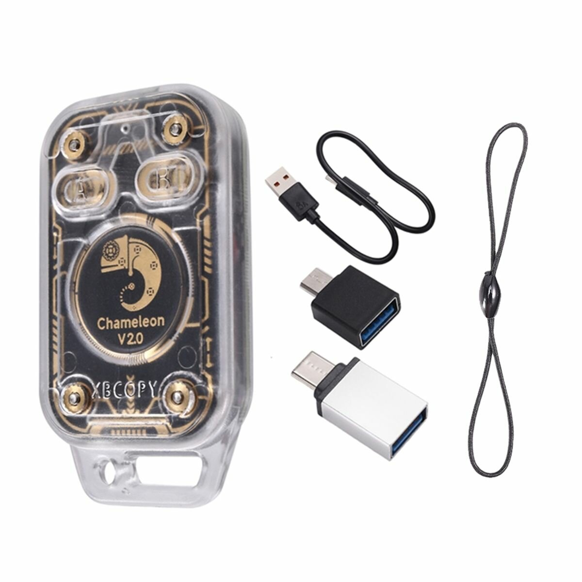 Перезапуск Chameleon Ultra V2.0 RFID Smart Chip Emulator NFC Duplicator Card Decode 125 КГц 13,56 МГц