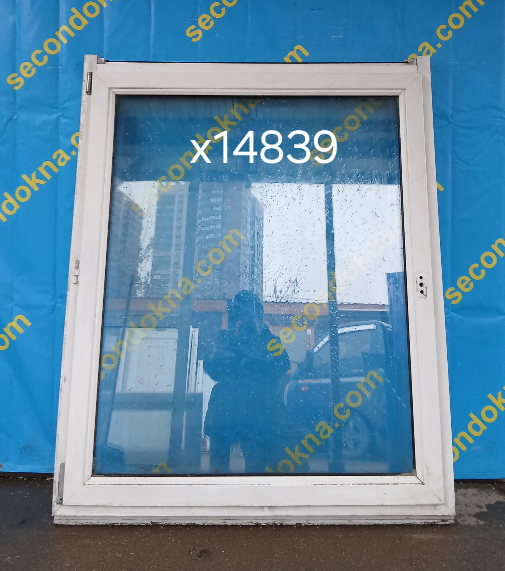 Пластиковое окно Б/У 1410(в)х1170(ш)