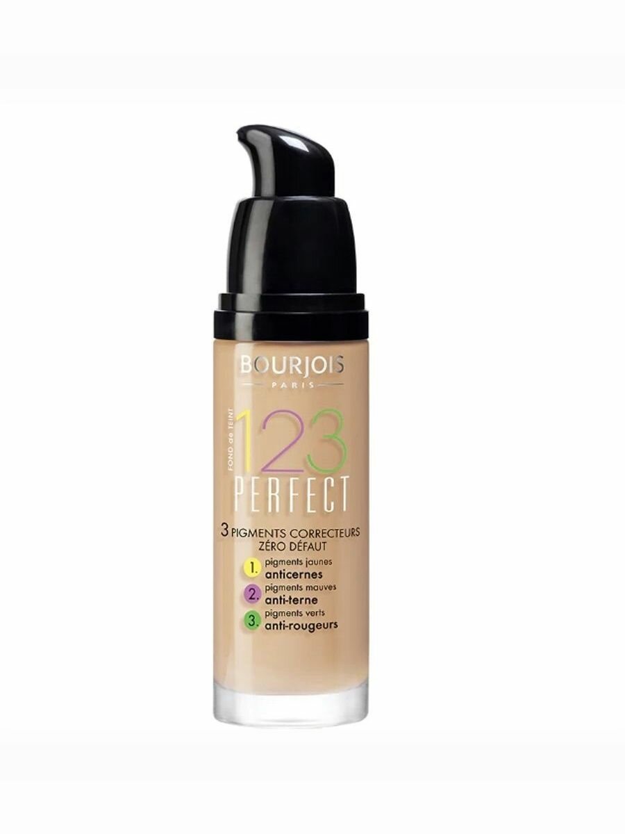 Тональный крем Bourjois 123 Perfect New 55 темно-бежевый