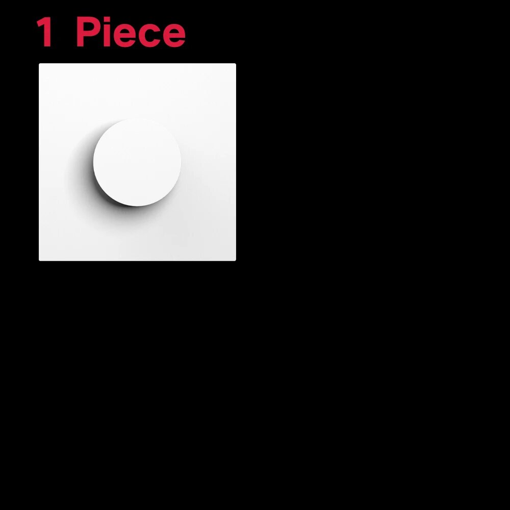 Aqara Smart Dimmer Switch H1 Zigbee 1 piece White