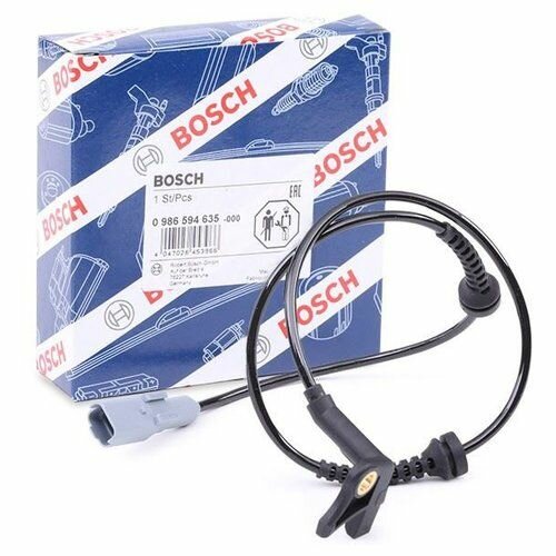 Датчик частоты вращения колеса abs перед Bosch 0986594635